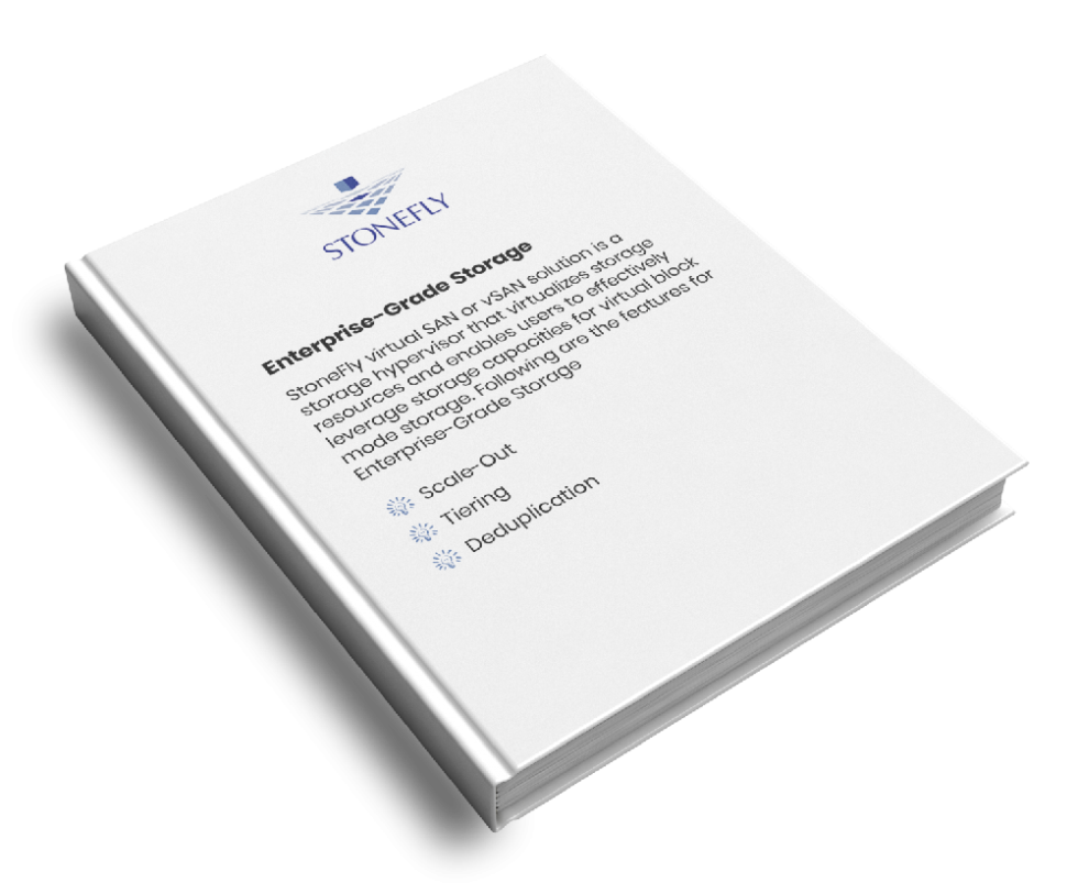 StoneFly Virtual SAN - Powerful Virtual SAN Solution