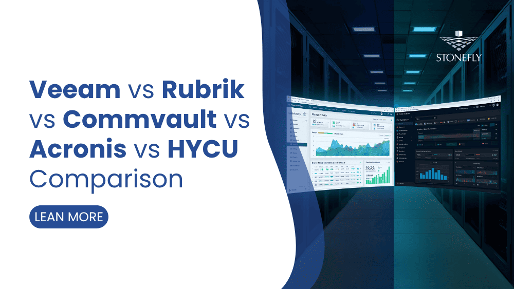 Veeam Vs Rubrik Vs Commvault Vs Acronis Vs HYCU Comparison